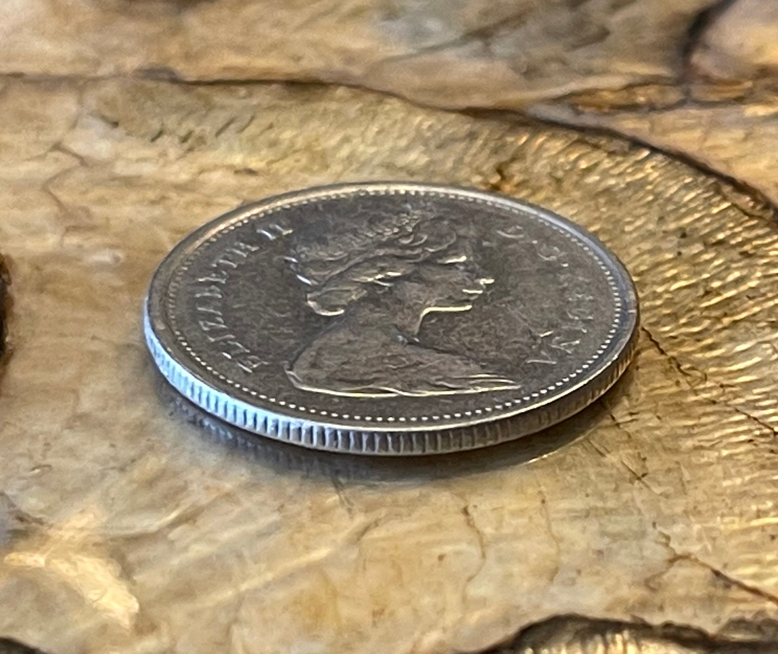 Caribou & Queen Elizabeth Canadian Authentic Coin Money for - Etsy