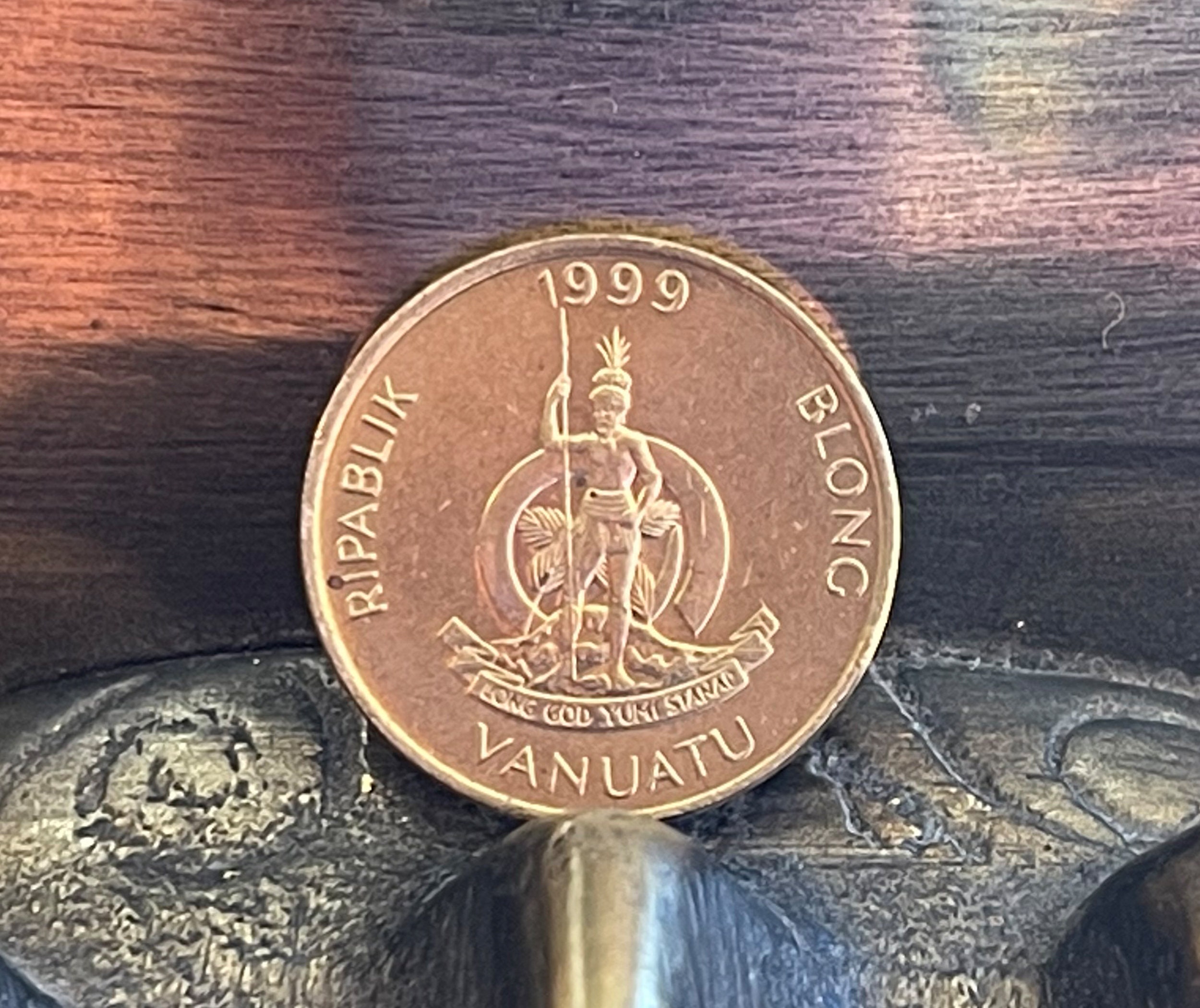 Triton Shell Trumpet 1 Vatu Vanuatu Authentic Coin Money for - Etsy UK