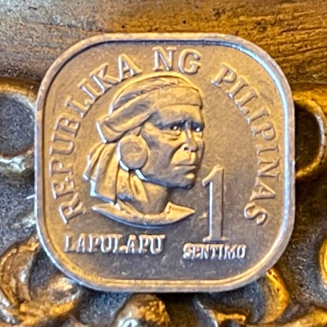 Lapulapu 1 Sentimo Philippines Authentic Coin Money for | Etsy