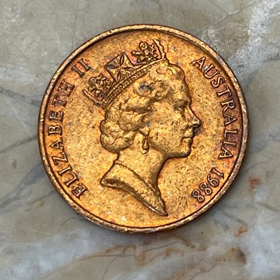 Feathertail Glider 1 Cent Australia Authentic Coin Money for Jewelry ...