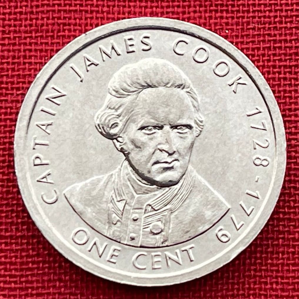 Captain James Cook Coin: 2003 Cook Islands Cent for Jewelry Making - Etsy