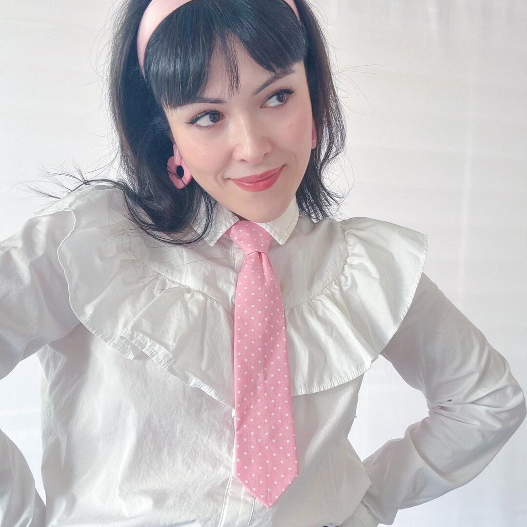 Retro Fashion Necktie|adjustable Necktie, Statement Necktie, Womenswear ...