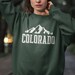 Colorado Sweatshirt Colorado Shirt Colorado Crewneck Mountain ...