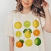 Citrus Shirt Lemon Shirt Lime Shirt Orange Shirt Fruit Shirt Cottage ...