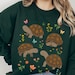 Opossum Sweatshirt Possum Print Sweatshirt Kawaii Possum Gift Possum ...