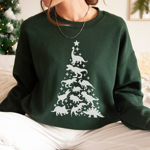 Dinosaur Sweater - Etsy