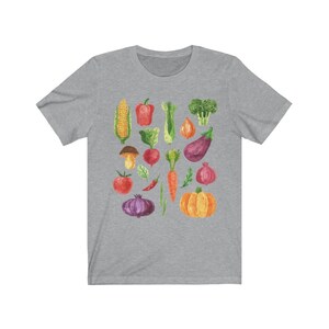 Vegetable Shirt Vegetarian Tshirt Vegan T Shirt Carrot Tee Plant Based ...