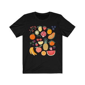 Cute Fruit Shirt Strawberry Shirt Cottagecore Clothing Cottage Core ...