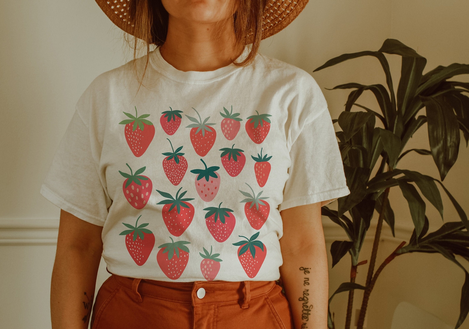 Strawberry Shirt Strawberry Clothes Strawberry Top Garden - Etsy