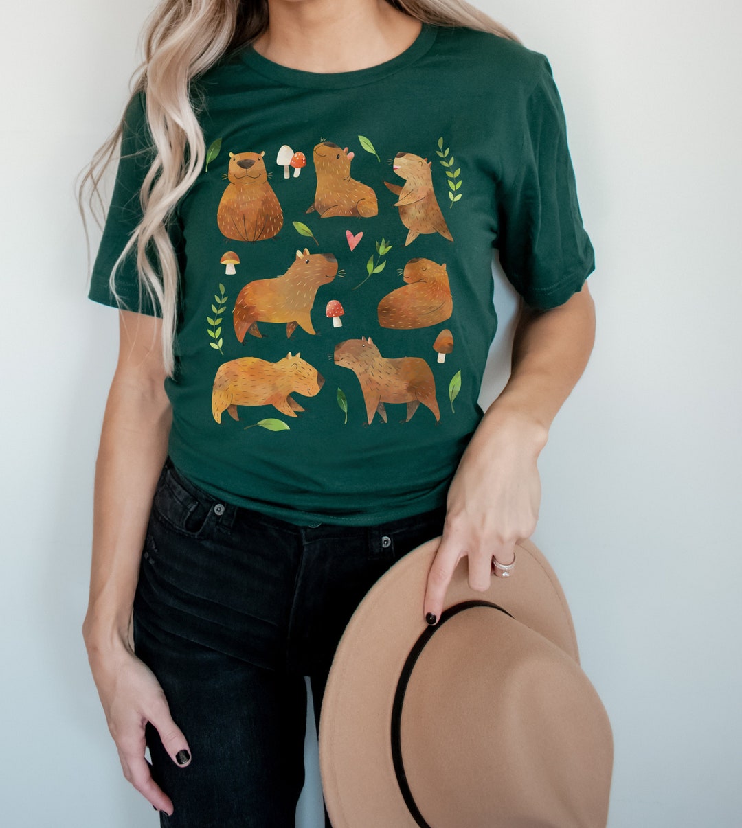 Capybara Shirt Capybara Gift Capybara Lover Gift Capybara Shirts ...
