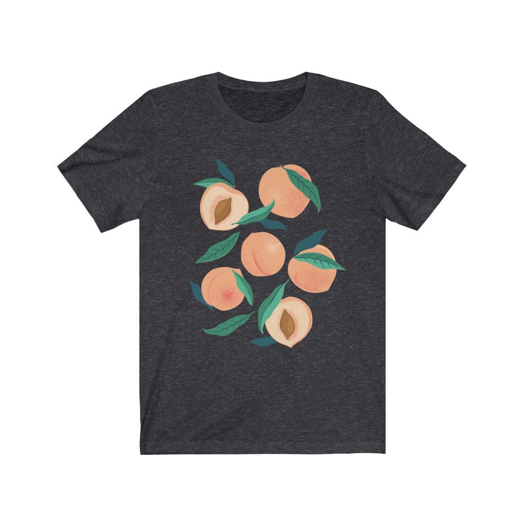 Georgia Peach Shirt Peaches Shirt Just Peachy T Shirt Cute Fruit Shirt ...