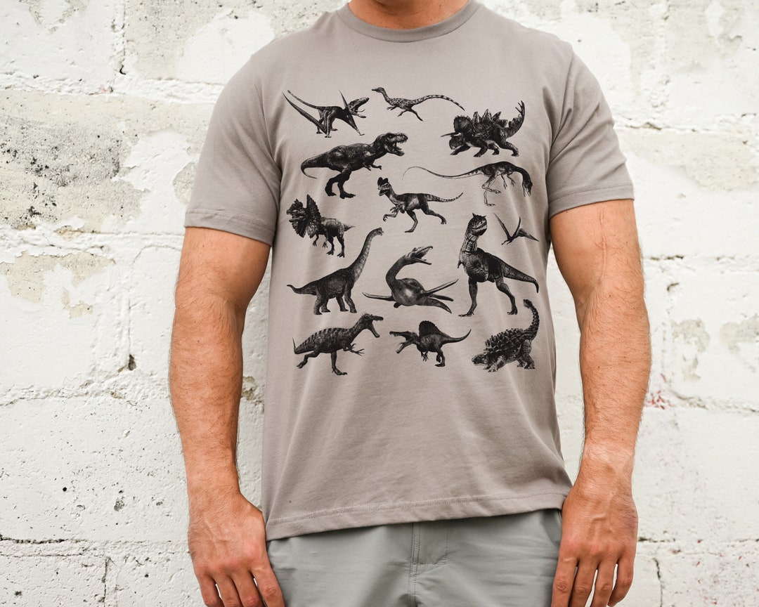 Dinosaur Shirt Dino Shirt Dinosaur Tshirt Paleontology Shirt Aesthetic ...