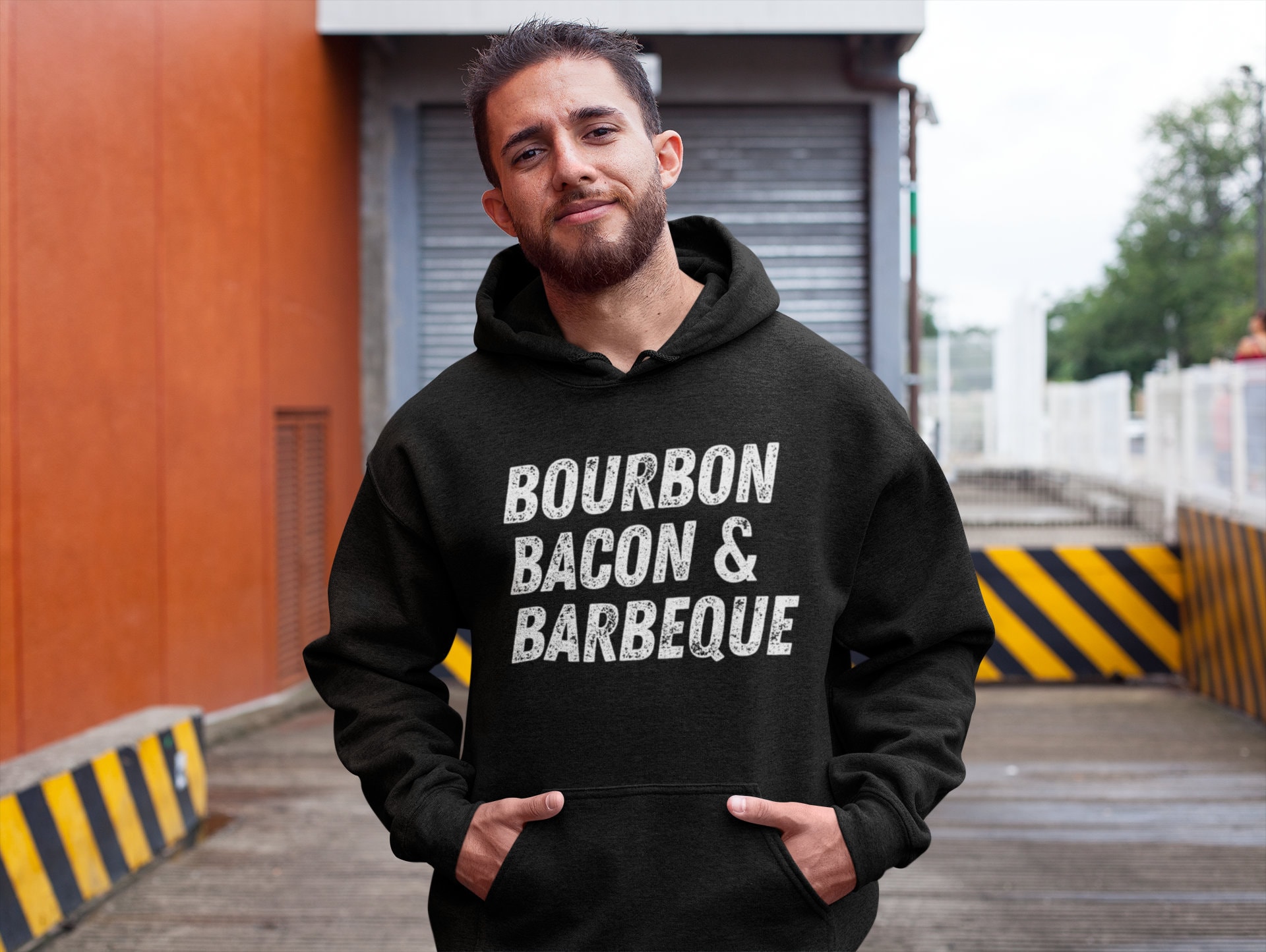 Bourbon, Bacon & Barbeque Hoodie Bacon Hoodie Bourbon Hoodie Barbeque ...