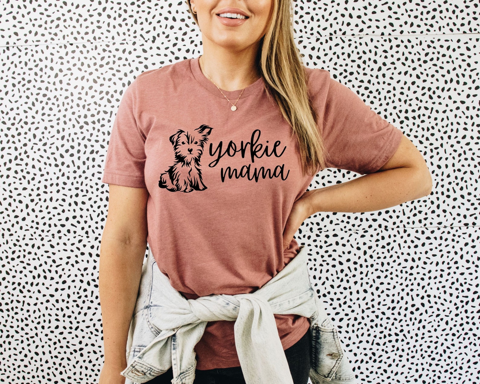 Yorkie Mom Shirt Yorkshire Terrier Tshirt Yorkie Mama T Shirts | Etsy