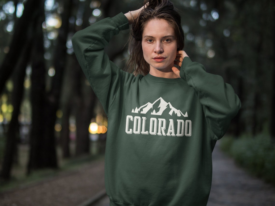 Colorado Sweatshirt Colorado Shirt Colorado Crewneck Mountain | Etsy