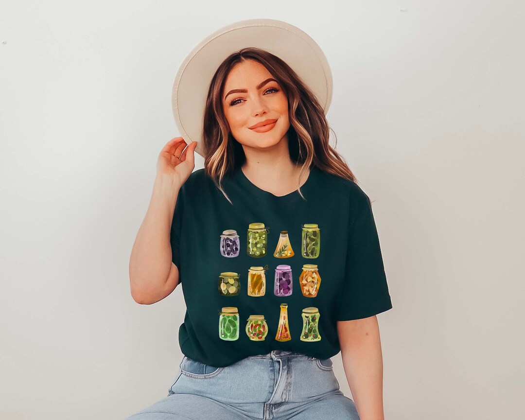 Pickle Shirt Pickling Tshirt Cottagecore Clothes Cottage Core Clothing ...