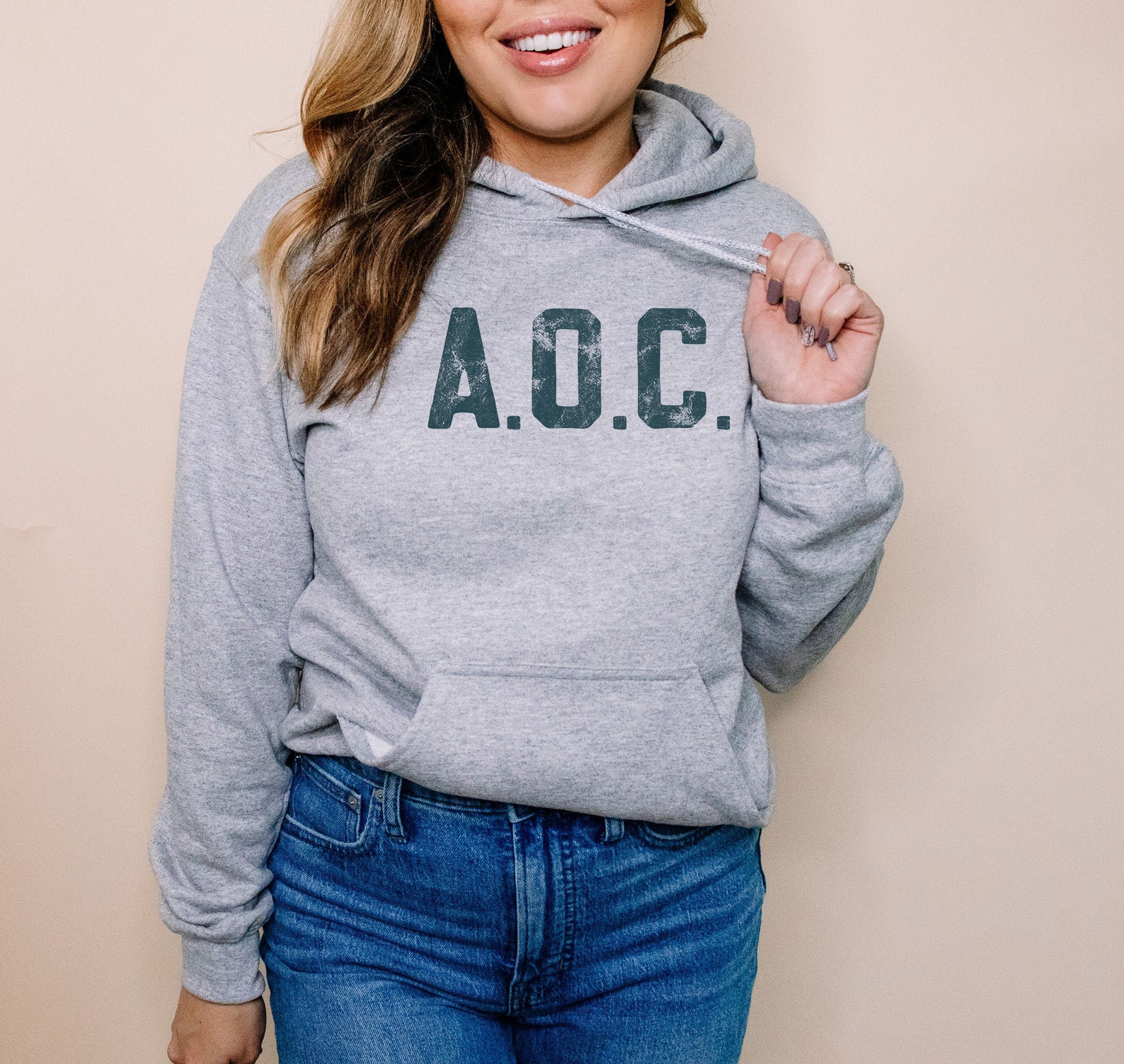 AOC Hoodie Alexandria Ocasio Cortez Shirt Feminist Hoodie Political ...