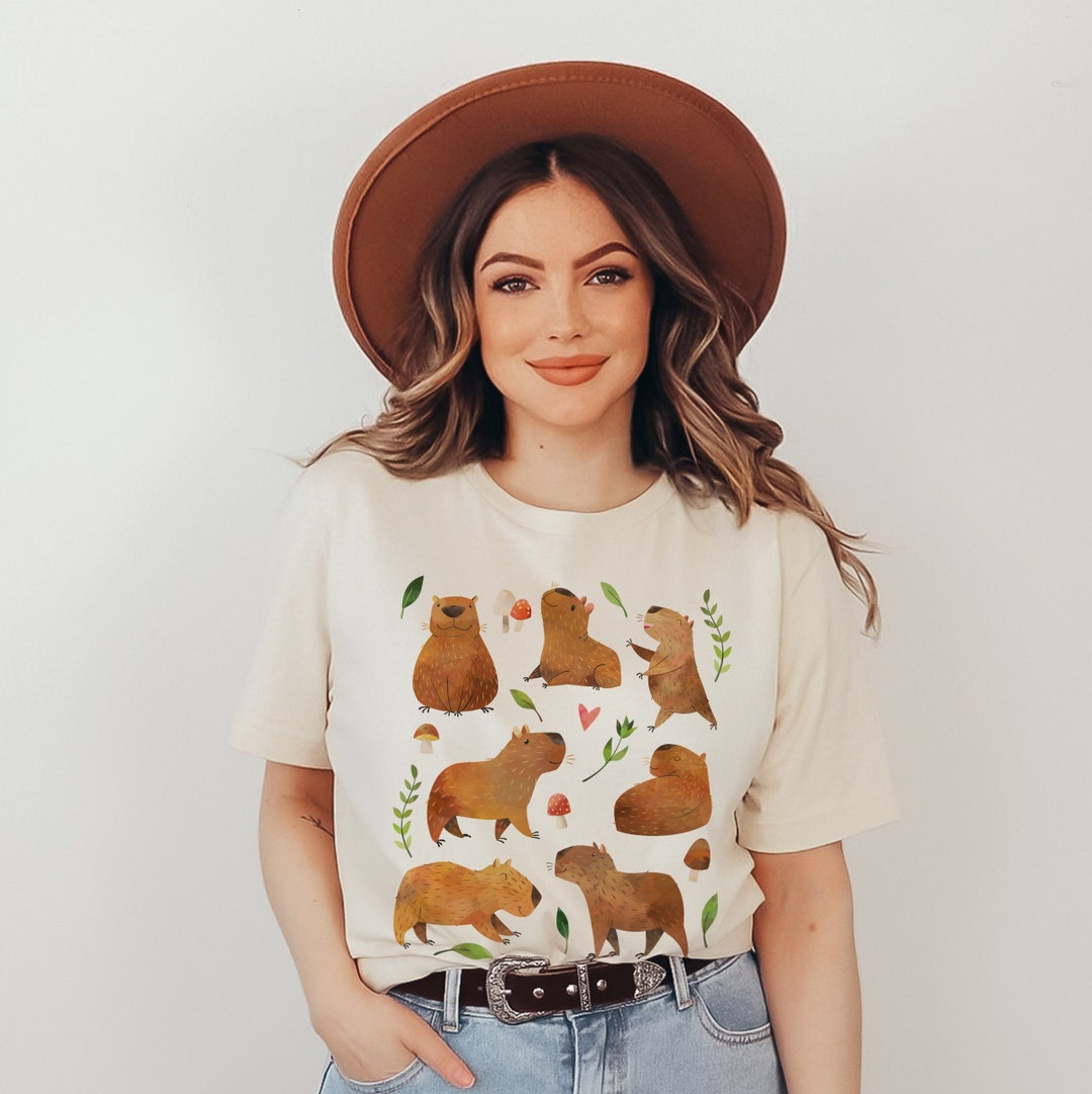 Capybara Shirt Capybara Gift Capybara Lover Gift Capybara Shirts ...