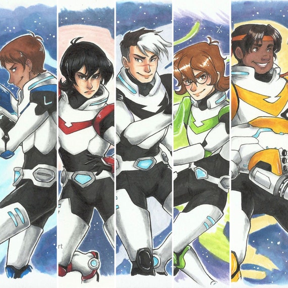 Voltron Print Set | Etsy