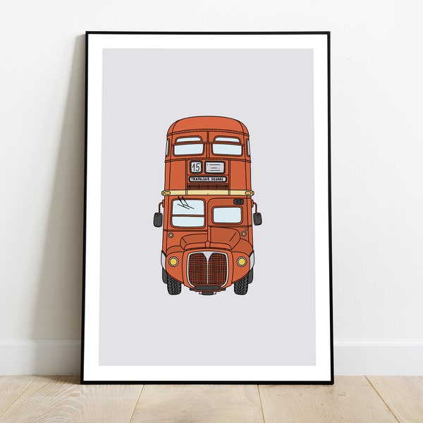 Double Decker Bus - Etsy