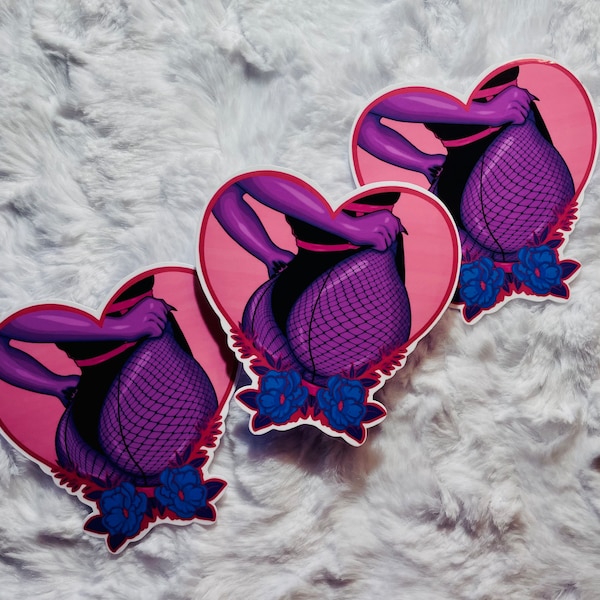 Booty Sticker - Etsy