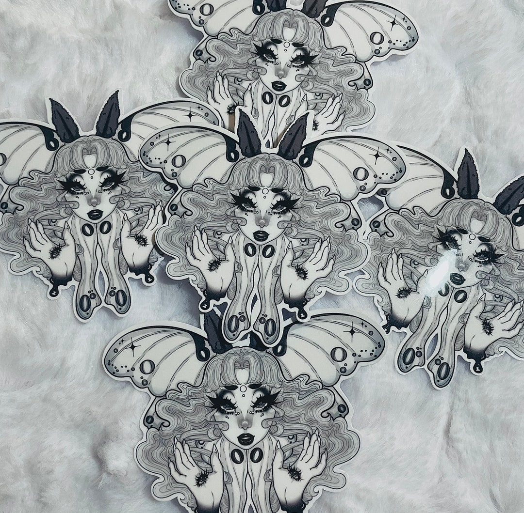 Be Not Afraid, Moth Angel Aesthetic Sticker 1 Sticker - Etsy
