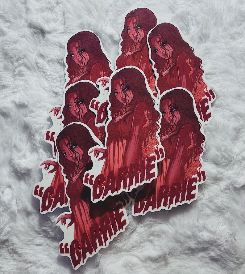 CARRIE INSPIRED Sticker (1 Sticker) - Etsy