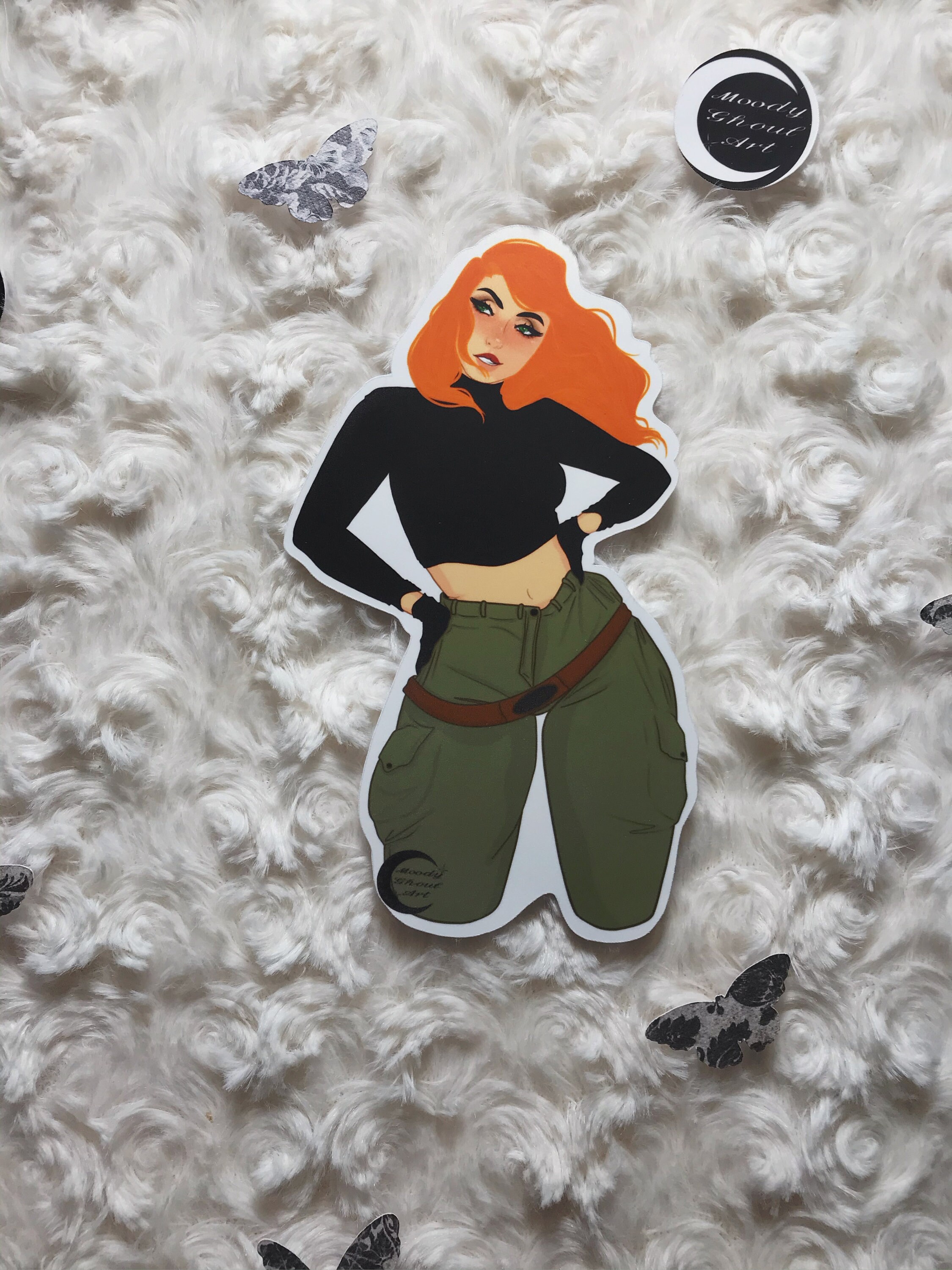 Kim Possible Sticker in my style | Etsy