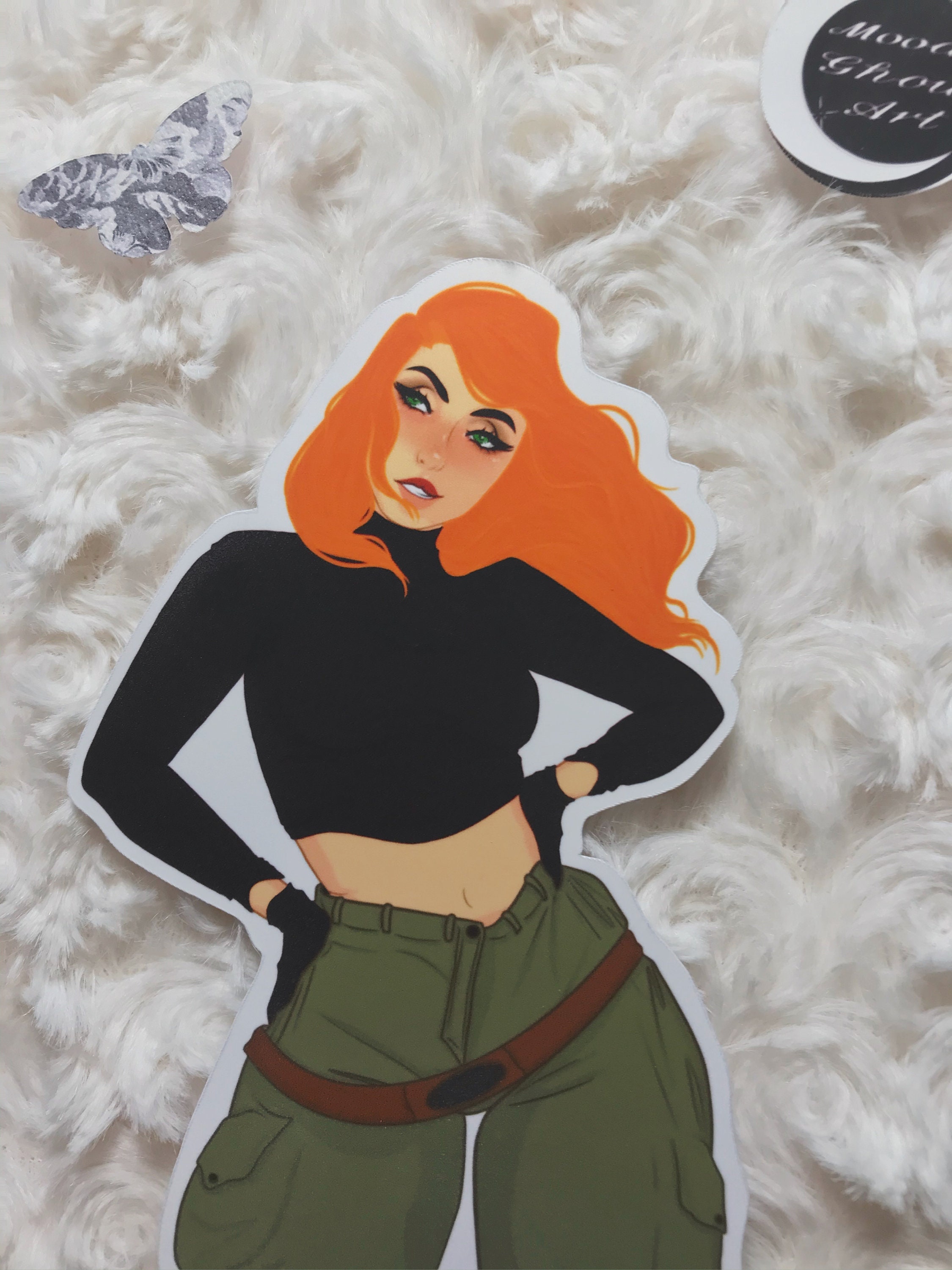 Kim Possible Sticker in my style | Etsy