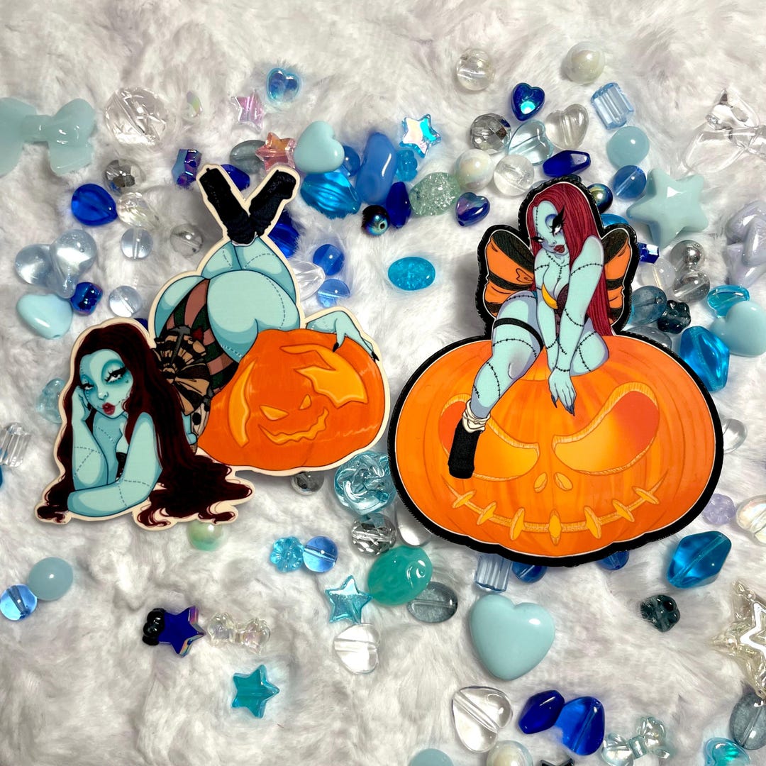 Sally, Pumpkin Queen, Nightmare Before Christmas INSPIRED Stickers ...