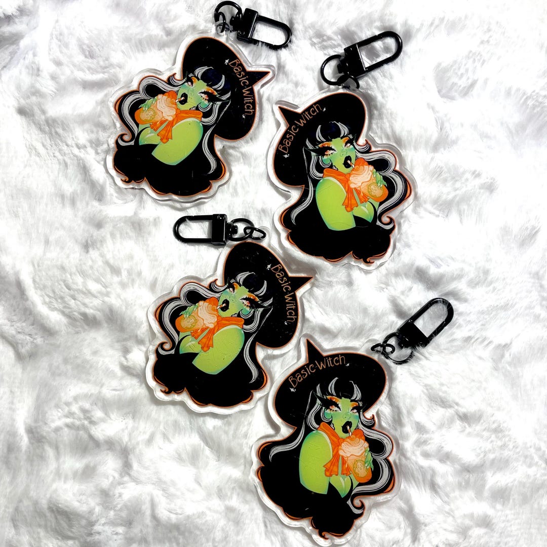 Basic Witch, Pumpkin Spice Cold Foam Coffee, Green Pin up Girl, Double ...