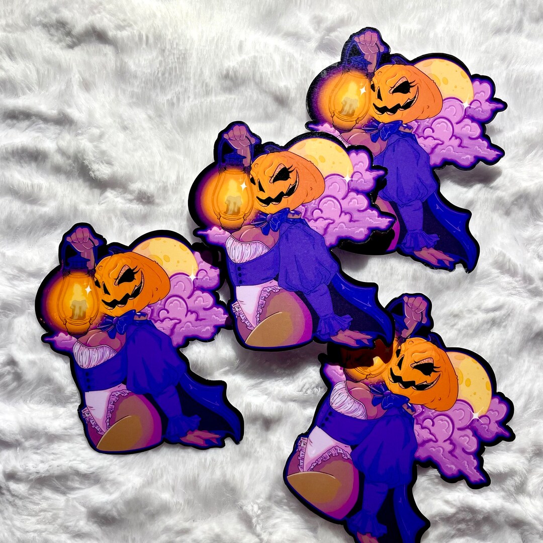 Headless Horseman Babe Sticker (1 Sticker) - Etsy