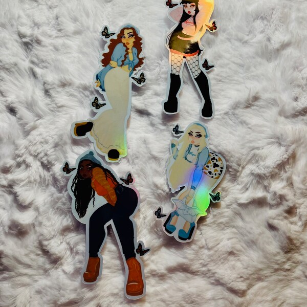 Bratz Doll Stickers - Etsy
