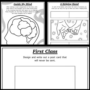 Therapeutic Art Prompts - Digital Download / 25 Pages of Unique and Fun ...