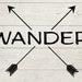 Wander SVG - Wanderlust SVG - Arrow SVG - Arrowhead Svg - Adventure Svg ...