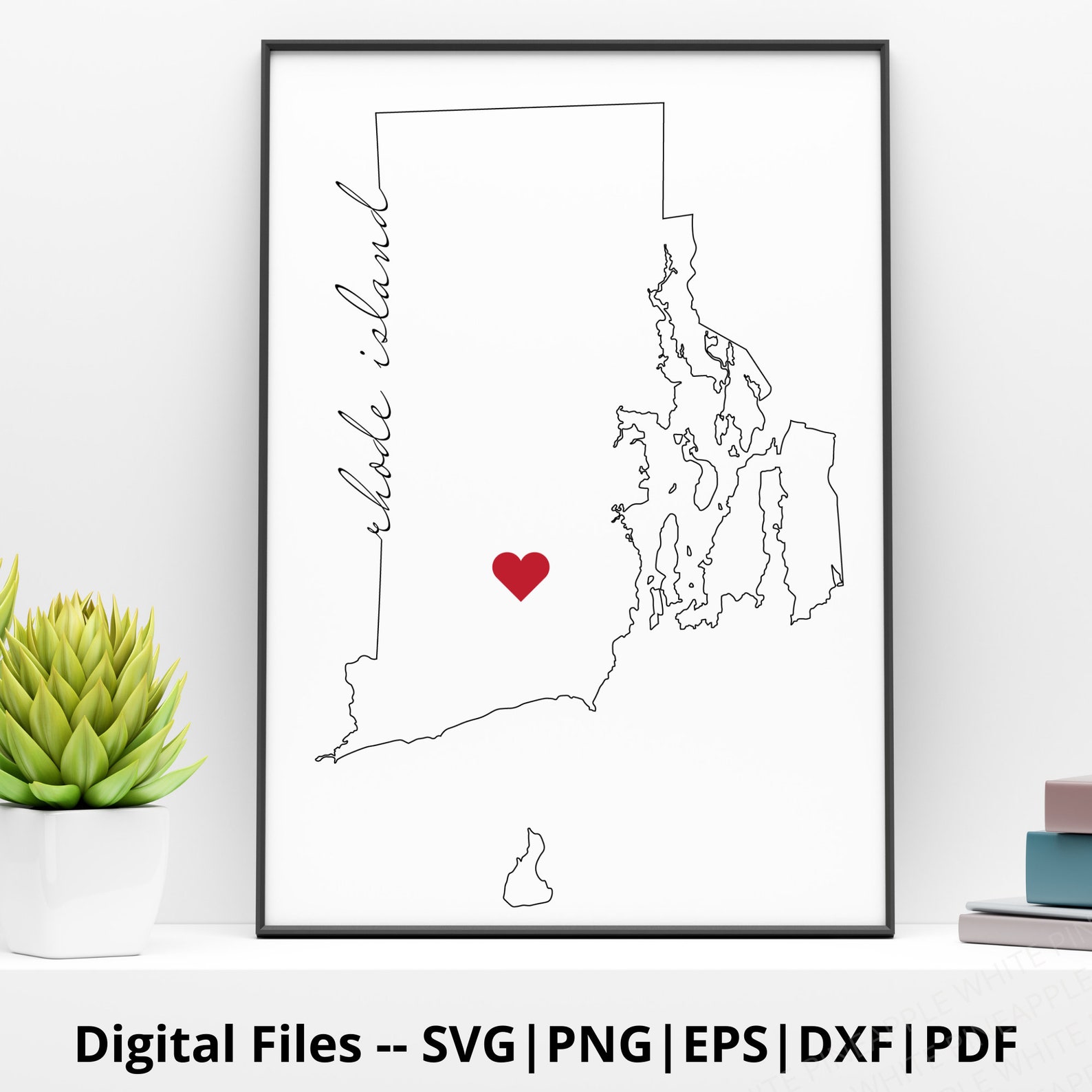 Rhode Island SVG - Home SVG - Rhode Island Outline SVG - States Svg ...