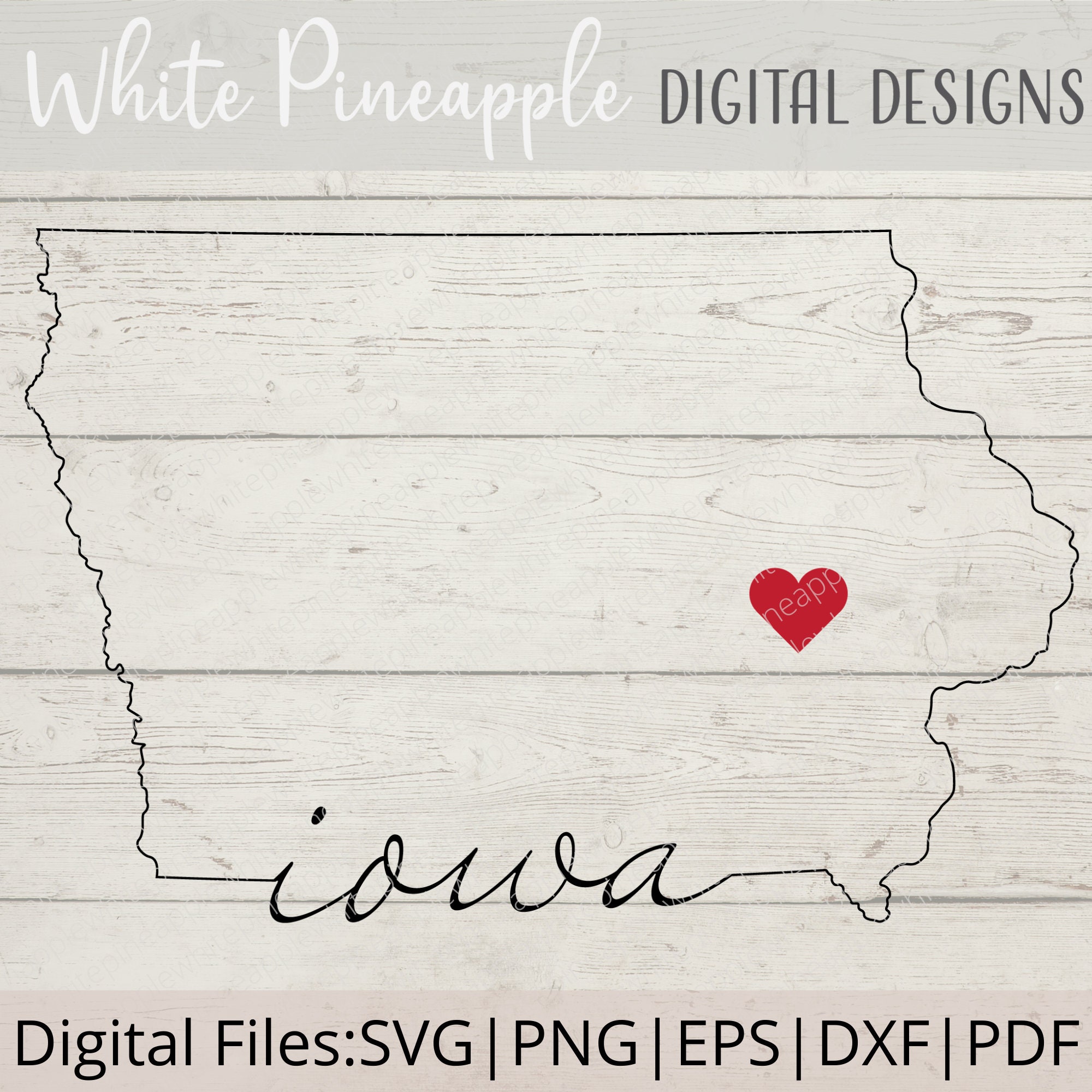 Iowa SVG State of Iowa SVG Home SVG Iowa Home Svg | Etsy