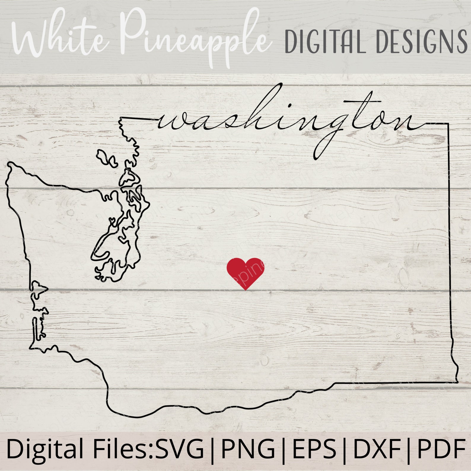 Washington SVG State of Washington SVG Home SVG State - Etsy