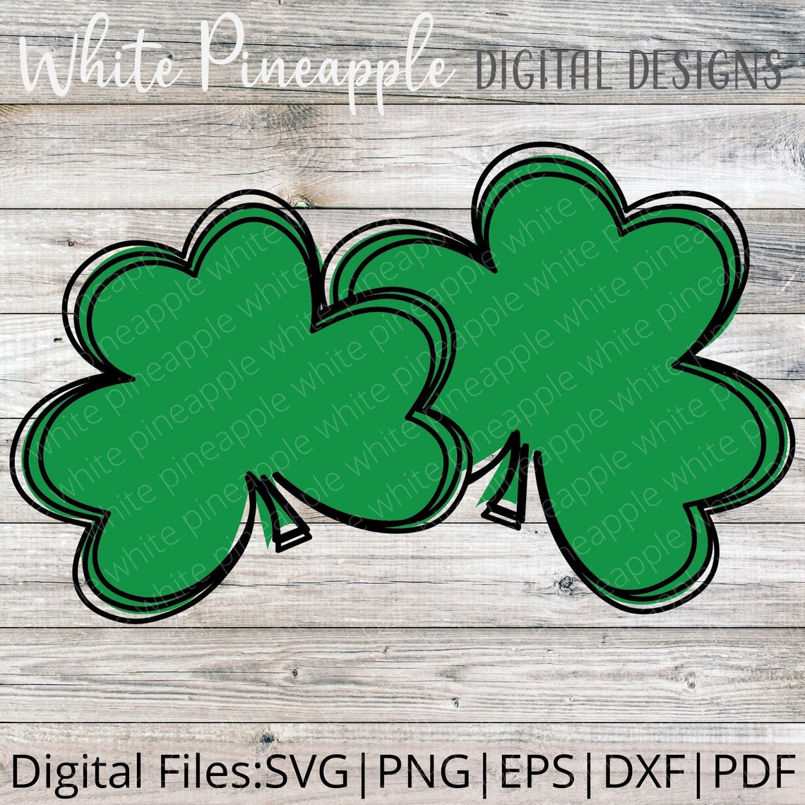 Shamrock SVG St Patricks Day SVG Clover SVG Saint Paddy | Etsy