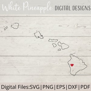 Hawaii SVG - State of Hawaii SVG - Home SVG - State Outline Svg ...