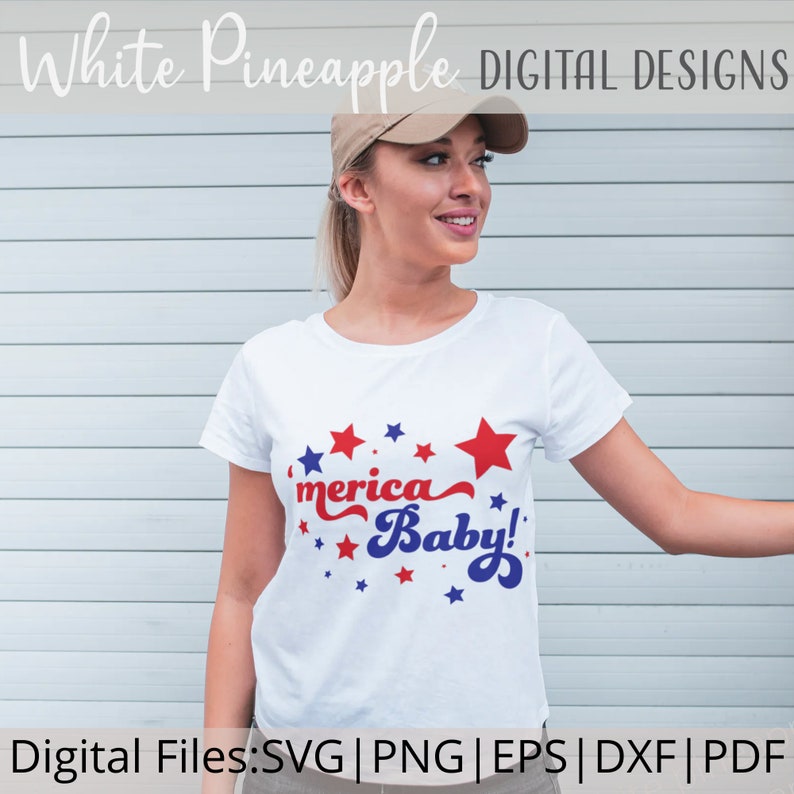 Merica SVG - Merica Baby SVG - Patriotic SVG - Fourth of July Svg - 4th ...