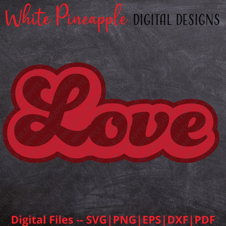 Love SVG Valentines SVG Love SVG File for Cricut Love | Etsy