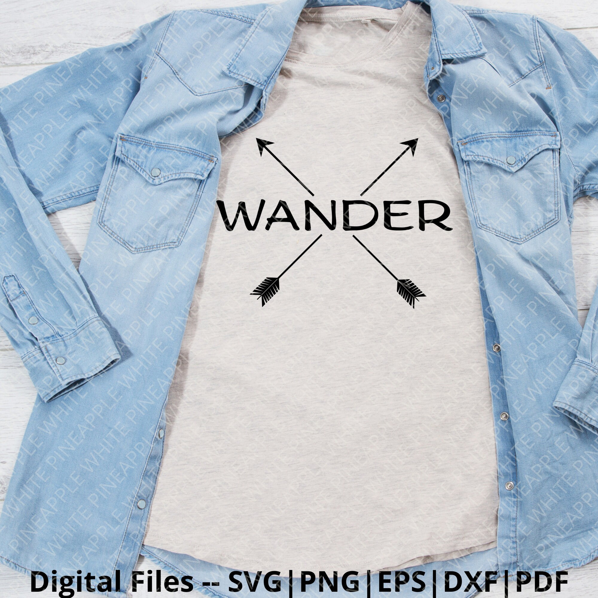Wander SVG - Wanderlust SVG - Arrow SVG - Arrowhead Svg - Adventure Svg ...