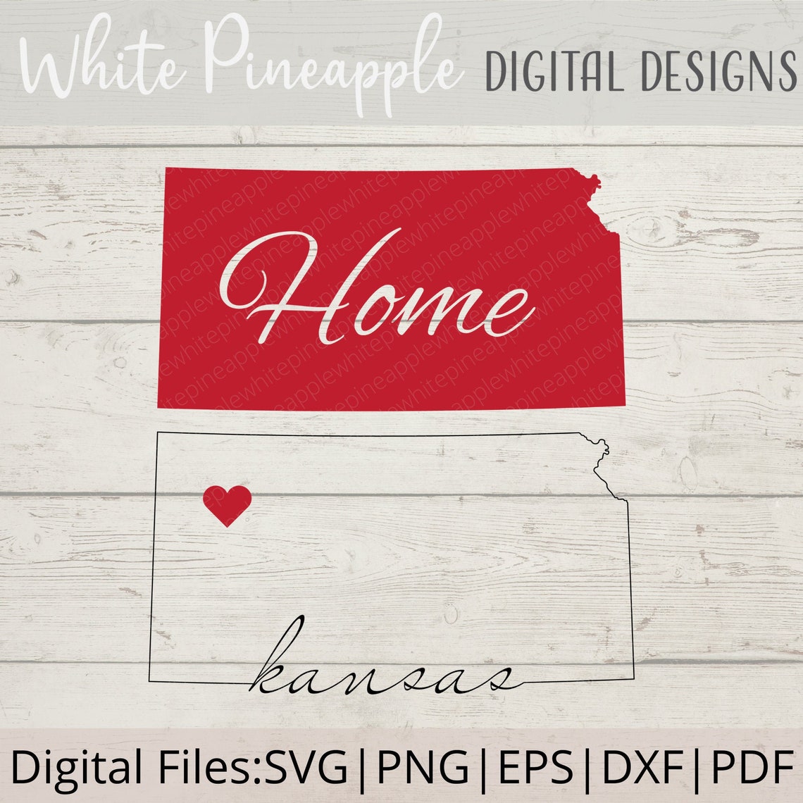 Kansas SVG State of Kansas SVG Home SVG Kansas Home Svg | Etsy