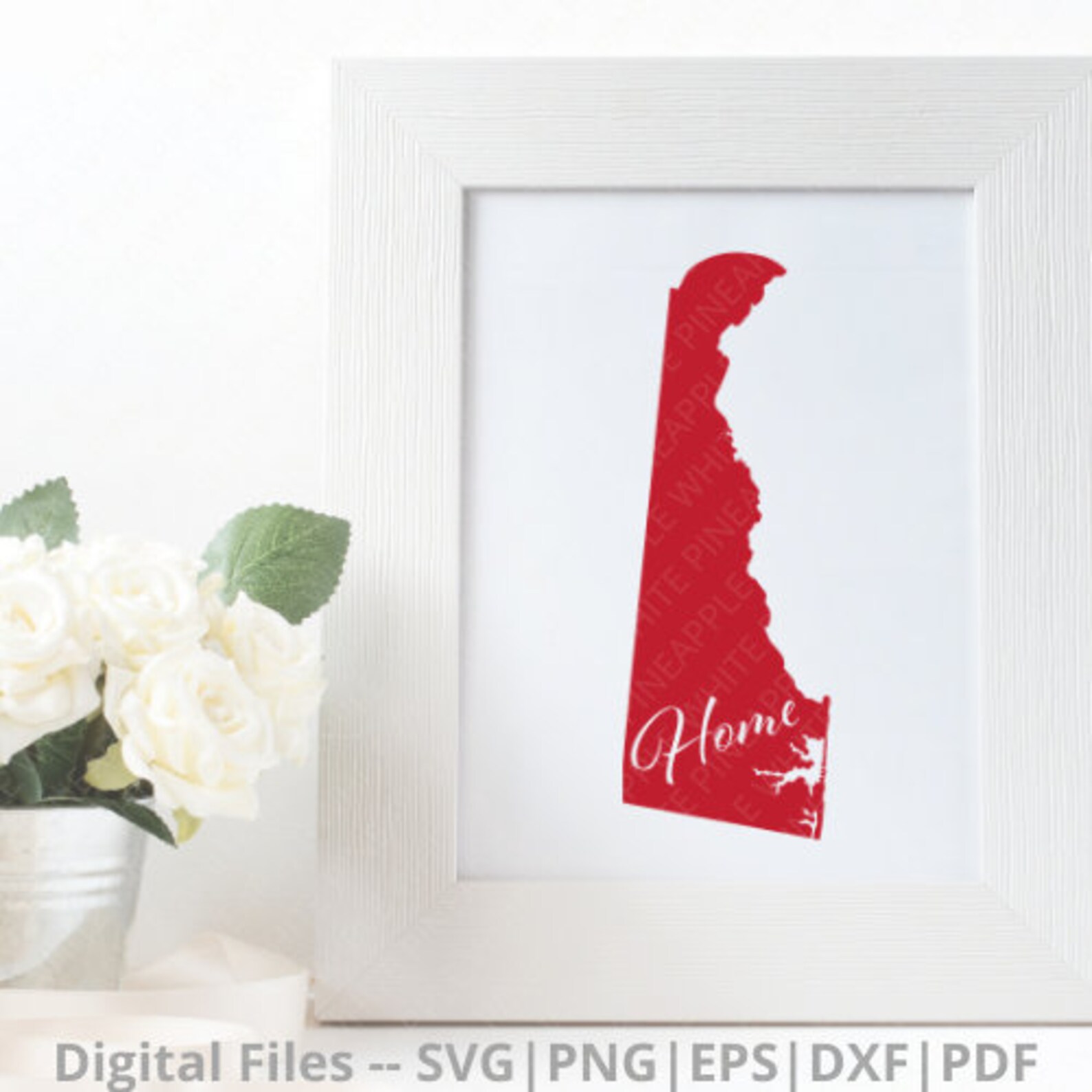 Delaware SVG Delaware State SVG Delaware Silhouette Svg | Etsy