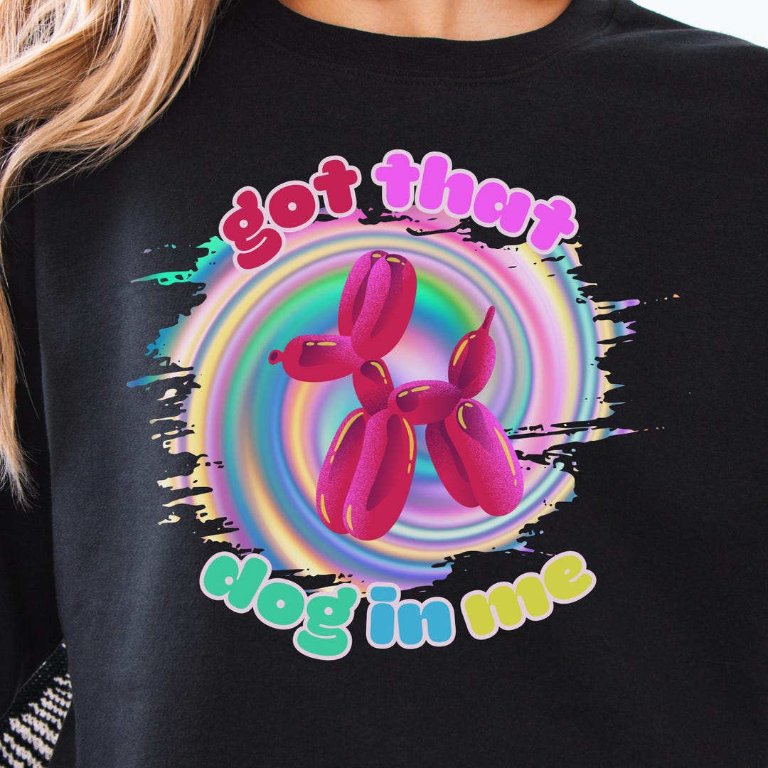 Clowncore, Kidcore, Circus PNG, Unicorn SVG, 80s PNG, Dog Balloon Svg ...