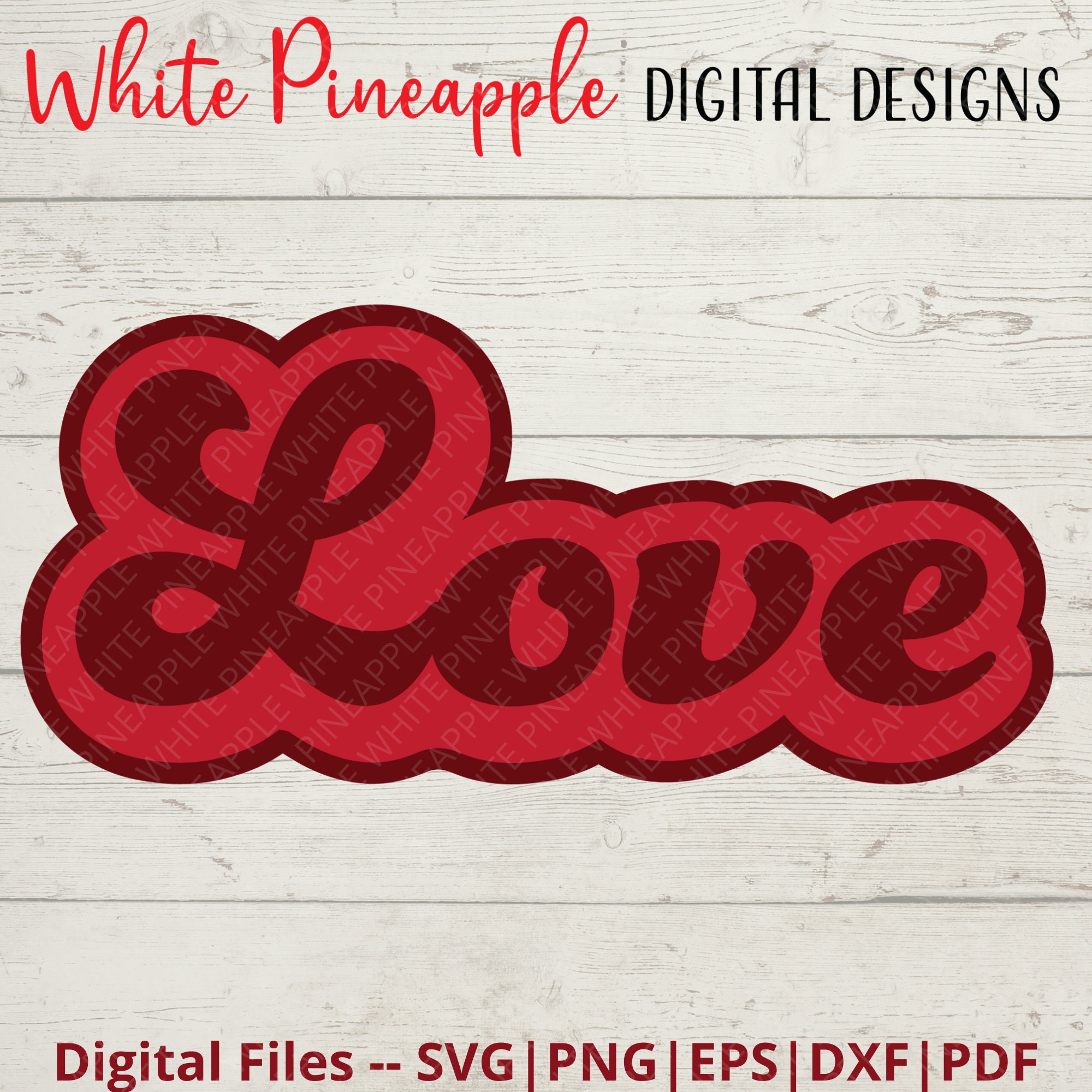 Love Svg Valentines Svg Love Svg File For Cricut Love Etsy