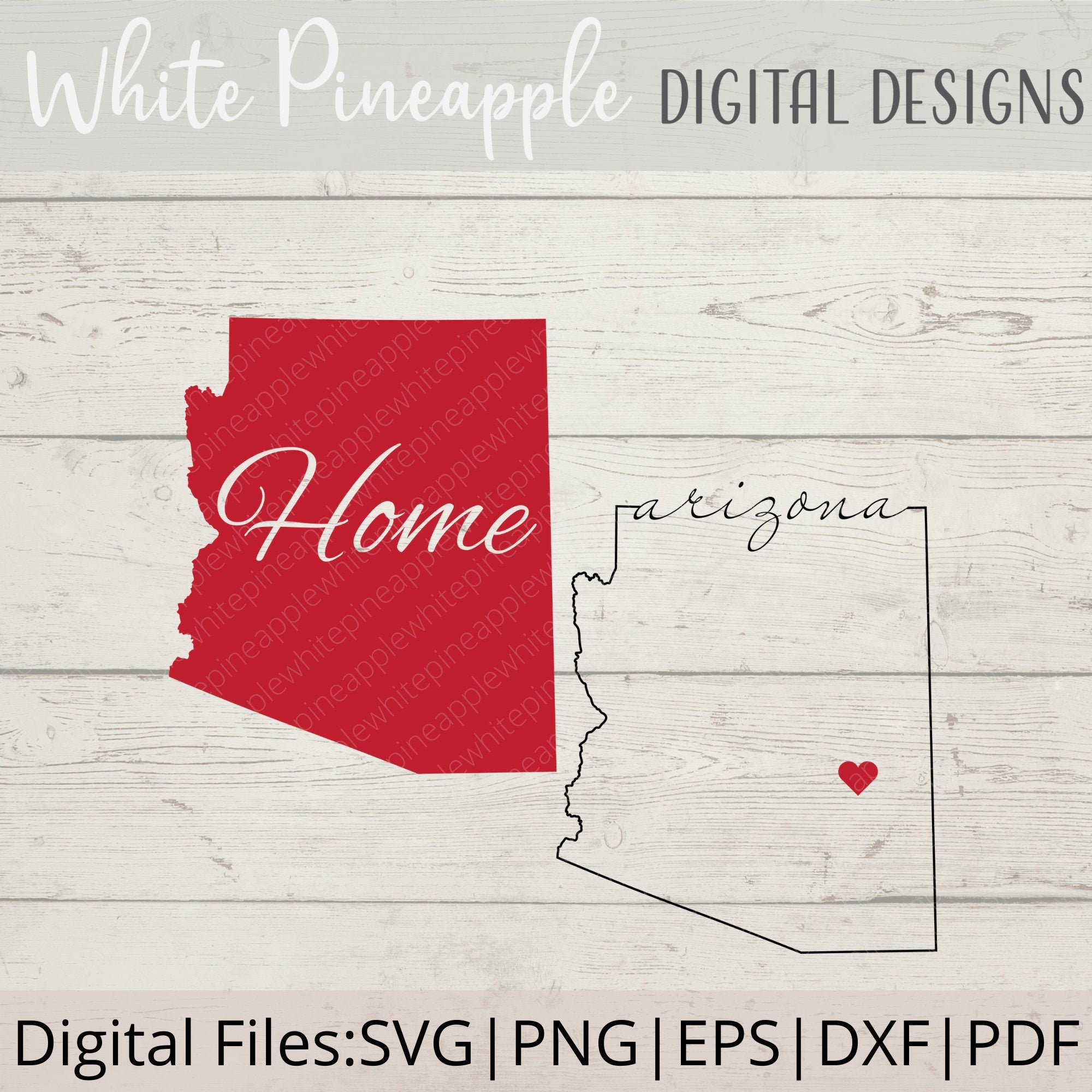 Arizona SVG State of Arizona SVG State Outline SVG - Etsy