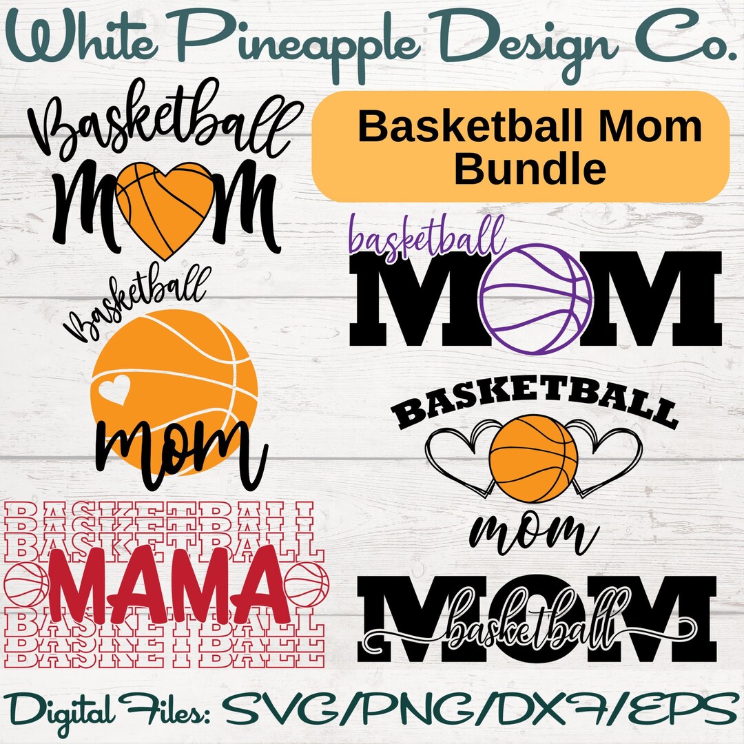 Basketball Mom SVG Bundle, Basketball SVG, Basketball Mom SVG for ...