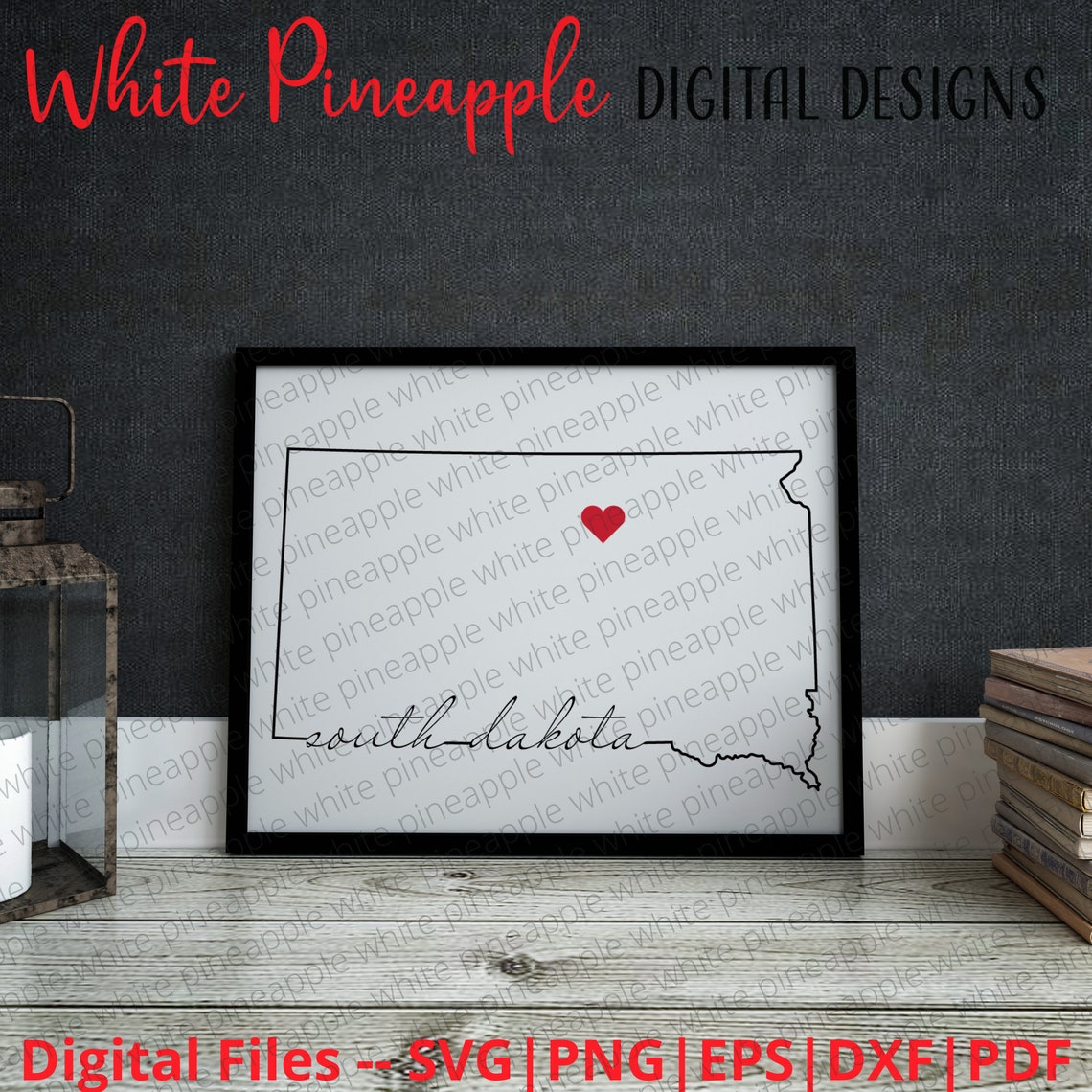 South Dakota SVG - Home SVG - States SVG - State Outline Svg - United ...